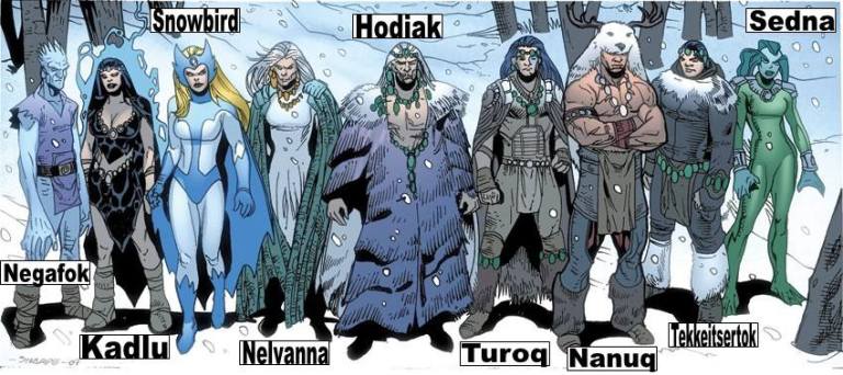 Gods from many cultures drew as Comic book Superheroes – Israel Andalón